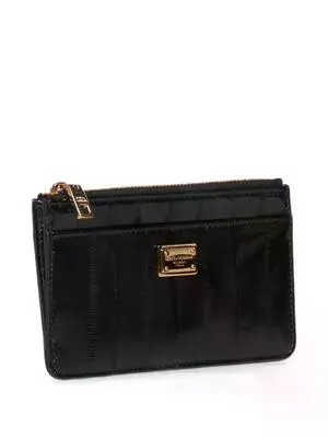Dolce & Gabbana Logo-plaque Panelled Card Holder