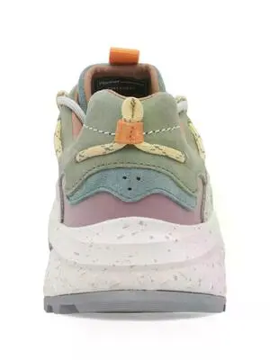 FLOWER MOUNTAIN Yamabushi Suede-panelled Sneakers