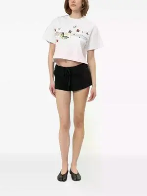 ENTIRE STUDIOS Drawstring Mini Shorts
