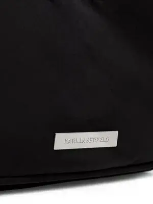 Karl Lagerfeld Logo-plaque Ikonik Charm Backpack