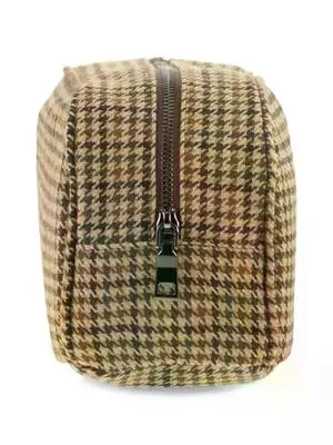 MC2 SAINT BARTH Westwood Houndstooth Wash Bag