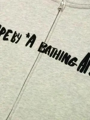 AAPE BY *A BATHING APE Graphic-print Zip-up Hoodie