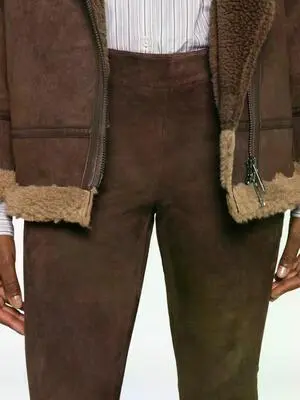 ARMA Suede Slim-fit Trousers