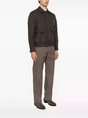 BRIGLIA 1949 Flap-pocket Elasticated-hem Jacket