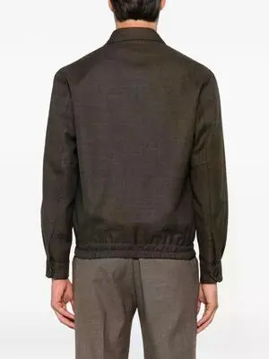 BRIGLIA 1949 Flap-pocket Elasticated-hem Jacket