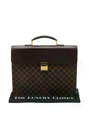 LOUIS VUITTON Altona Damier Ebene Briefcase