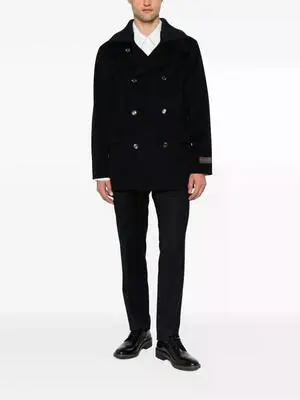 ON THE BUND Double-breasted Pea Coat