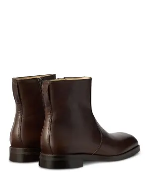 LEMAIRE Leather Zip Up Boots