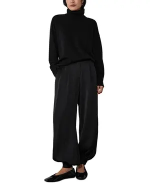Whistles Cashmere Seamed Roll Neck Sweater