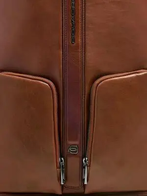 PIQUADRO Leather Backpack