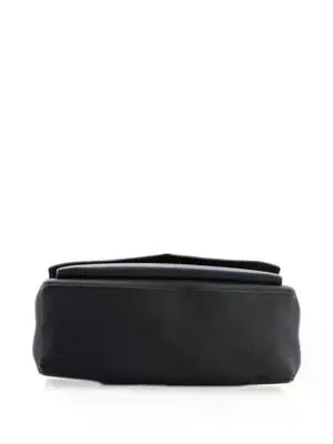 LOUIS VUITTON Mylockme Handbag Leather Satchel