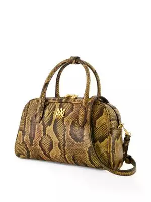 Amiri Python Embossed Ma Bowling Bag