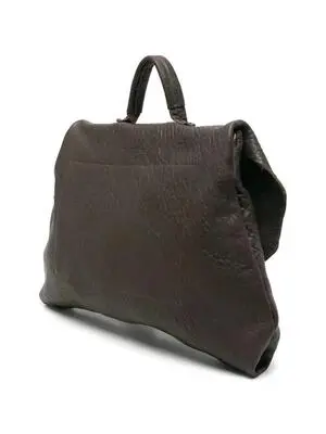 UN TE' DA MATTI Leone Leather Tote Bag
