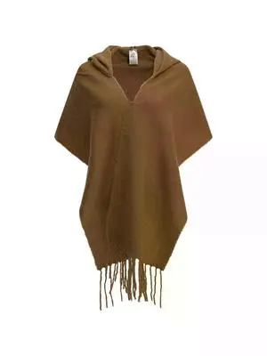 Destin Fringed Hooded Poncho