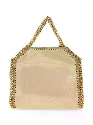 Stella McCartney Tiny Falabella Chain-trim Tote Bag - Neutrals