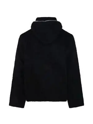 Our Legacy Brushed-finish Hooded Jacket - Black