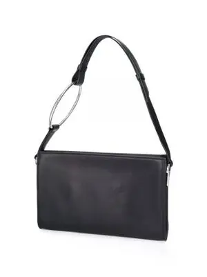 DONDUP Ring-detail Leather Shoulder Bag