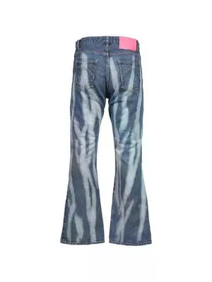 JUN/NAKAYAMA Lace-up Zip-detail Jeans