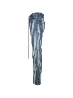 JUN/NAKAYAMA Lace-up Zip-detail Jeans