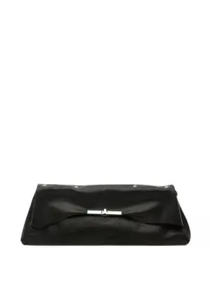 UN TE' DA MATTI Brucaliffo Leather Clutch Bag