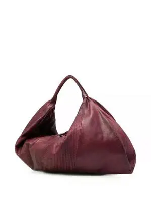 SOMMET Dune Snakeskin-effect Shoulder Bag