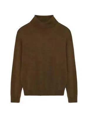 Simkhai Aaliyah Merino Wool Sweater - Brown