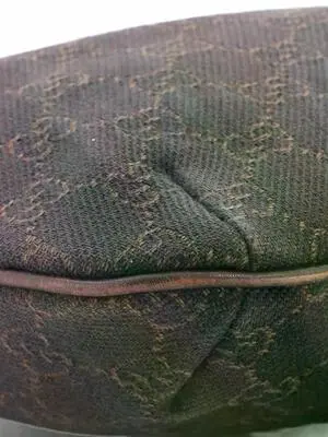 Gucci Vintage Pochette Shoulder Bag Gg Canvas Small Hobo Bag