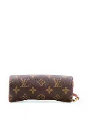 LOUIS VUITTON Papillon Pochette Monogram Canvas Mini Clutch Bag