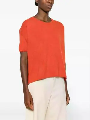 C.T.PLAGE Short-sleeve Cashmere Sweater