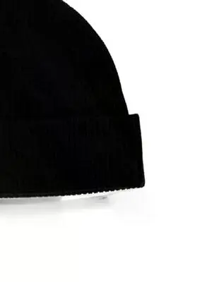 Zegna Ribbed-knit Cashmere Beanie Hat