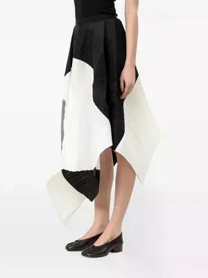 ENTIRE STUDIOS Veer Pleated Asymmetric Skirt