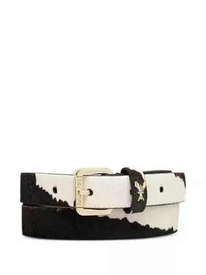 Patrizia Pepe Cow-print Fly Belt