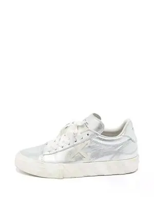 Off-White Vulcanized Lace-up Sneakers