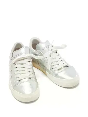 Off-White Vulcanized Lace-up Sneakers