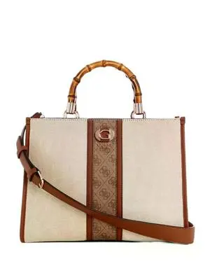 Guess Kerima Bamboo-handle Tote Bag