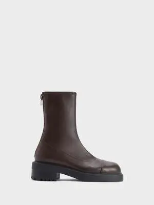 GIUSEPPE ZANOTTI Junney Combat Boot - Brown