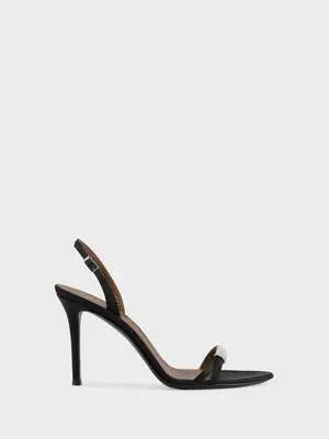 GIUSEPPE ZANOTTI Lena Crystal Sandal 90