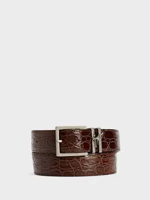 GIUSEPPE ZANOTTI Teodore Belt - Brown