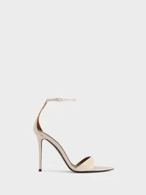 GIUSEPPE ZANOTTI Intriigo Strap Sandal 105 - Ivory