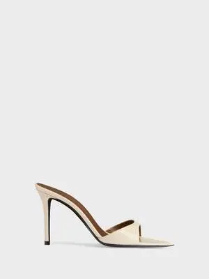 GIUSEPPE ZANOTTI Intriigo Mule 90 - Ivory