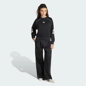 Adidas Stadium Graphic Crew Sweatshirt - Black