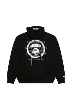 AAPE BY *A BATHING APE Logo-print Zip-up Hoodie