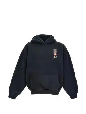 Rhude Fumar 91 Logo-print Hoodie - Black