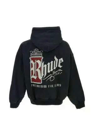 Rhude Fumar 91 Logo-print Hoodie