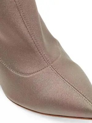 GIANVITO ROSSI Pointed-toe Sculptural-heel Ankle Boots