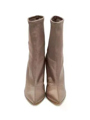 GIANVITO ROSSI Pointed-toe Sculptural-heel Ankle Boots