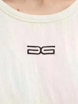 GESTUZ Embroidered-logo T-shirt