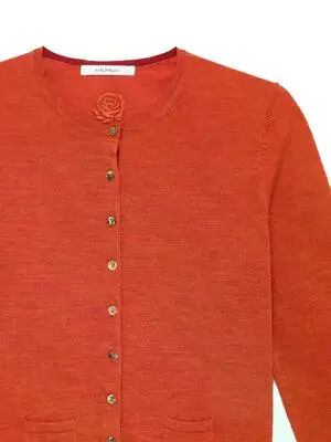 Malìparmi Crew-neck Wool Cardigan