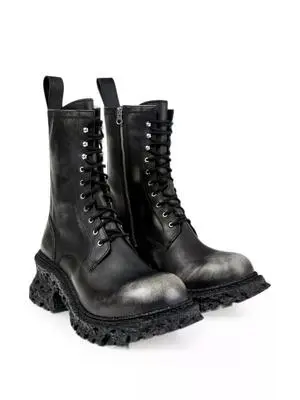 Camper Leather Chunky-sole Biker Boots