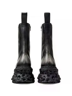 Camper Leather Chunky-sole Biker Boots